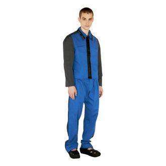 Kiko Kostadinov Kiko Kostadinov, Homme, Pantalons, Bleu, Taille: XL Pantalons