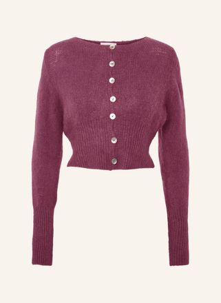 Americandreams Americandreams Alpaca Corset Fit Cardigan Matilda rot