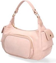 Gave Lux Sac &agrave; bandouli&egrave;re pour femme en cuir v&eacute;ritable Made in Italy 30x17x12 cm GLX228108523FBG, Rose antique, Taille unique