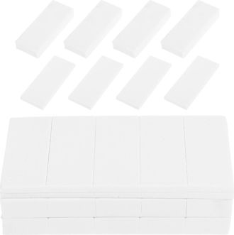 NUOBESTY Sewroro 20 St&uuml;ck Teiliges Eva Kopfteil Stopper Wei&szlig; Ger&auml;usch Vibrationsd&auml;mpfende Polster f&uuml;r Bettrahmen und Wand Selbstklebend Installieren Sch&uuml;tzt Co