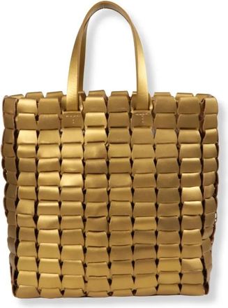 Dragon Diffusion Shopper & Totes - Structured Neutral Tote Handbag With Top Handle - Gr. unisize - in Gold - f&uuml;r Damen
