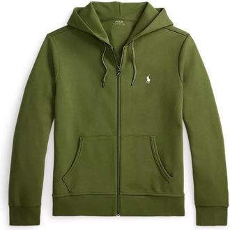 Polo Ralph Lauren Homme, Sweatshirts et sweats &agrave; capuche, Vert, Taille: M Sweat &agrave; capuche zipp&eacute;