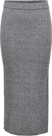 Only Onljeanett Life Rib Long Skirt Cc KNT