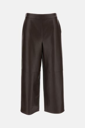 Max Mara Cropped-hose Aus Glattem Jersey