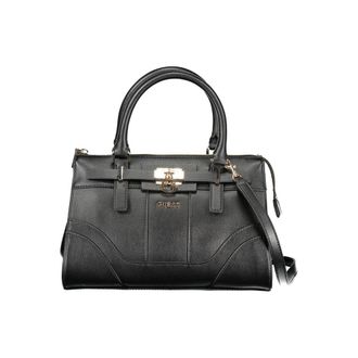Guess Schwarze Polyethylen-Handtasche