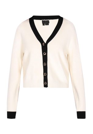 Dreimaster Dreimaster Strickjacke Frauen cremefarben