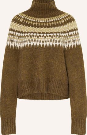 Barbour Pullover Lorrie Mit Alpaka gruen