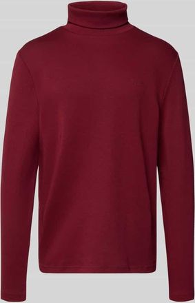 Daniel Hechter Sweatshirt mit Rollkragen und Logo-Print