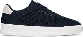 Tommy Hilfiger Sneakers Th Court Knit FM0FM05823 Dunkelblau