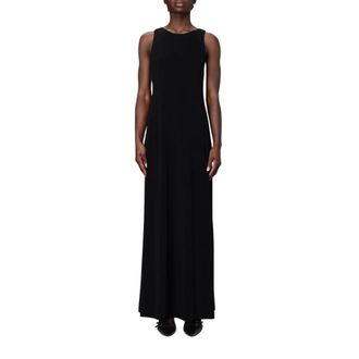 Max Mara Elegant Sleeveless Maxi Dress - - Dresses - Damen - Schwarzk - S