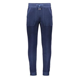 Moorer Baumwoll-Strickhose - - Trousers - Herren - Blau - M
