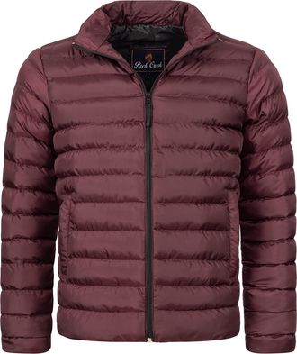Rock Creek Herren Steppjacke &Uuml;bergangsjacke Leicht Herrenjacke M&auml;nner Jacken Stepp Jacken mit Kapuze Daunenjacke Thremojacke H-320 Weinrot M