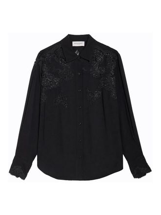 Ermanno Scervino Bluse - Schwarz