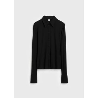 Toteme Shirt H26 - - Blouses & Shirts - Damen - Schwarzk - XS