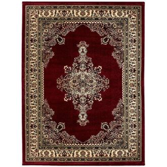 Marrakesh Marrakesh - Tapis Salon Chambre Oriental Marocain Classique casa (Rouge - 160x230cm)