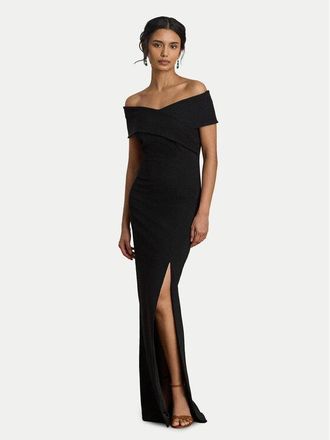 Lauren Ralph Lauren Abendkleid 253P13931001 Schwarz Slim Fit