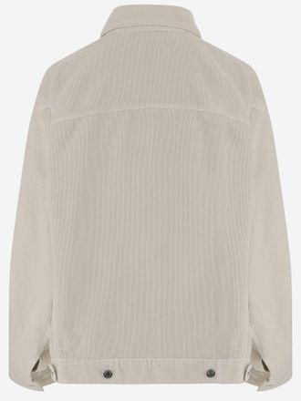 Haikure Womens Jacket Cotton Velvet White