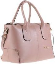 Pierre Cardin Sac à main pour femme en cuir véritable Made in Italy 22x15x10 cm 1986, Mauve, Taille unique