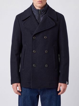 Peuterey Manteau court crois&eacute; Invern Wop 01 en tissu technique