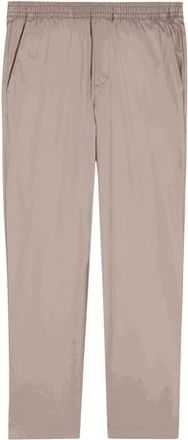 Calvin Klein Pantalon droit en coton m&eacute;lang&eacute;