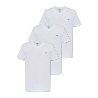 Diesel Homme, Tops, Blanc, Taille: XL Lot de trois T-shirts Umtee-Michael