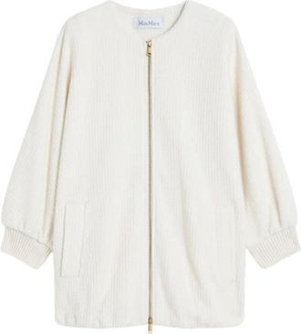 Max Mara Damen, Jacken, Wei&szlig;, XSGr&ouml;&szlig;e