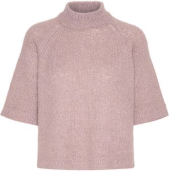 Kaffe Strickpullover KAemilie M, Mesa Rose Melange M