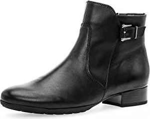 Gabor Femme Bottines, Dame Bottines,Demi-Bottes,Bottines,fourrés,Bottes dhiver,Noir (Schwarz) / 27,39 EU / 6 UK