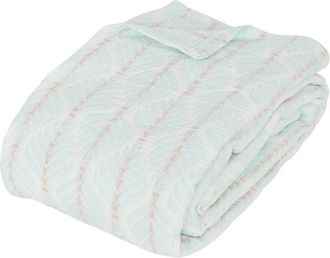 Atmosphera Atmosphera - Bettüberwurf Wild Jacquard hellblau 240x260cm créateur dintérieur