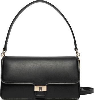 Tommy Hilfiger Handtasche Heritage Conv Crossover AW0AW18029 Schwarz