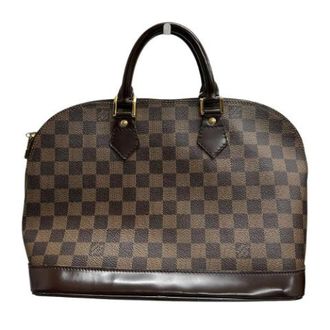 Louis Vuitton Pre-owned Sac Alma Damier - Femme - Pre-owned - Brun - Taille: ONE Size