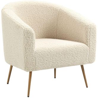 Nordlys Nordlys - Fauteuil de Salon Scandinave Design Pieds Metal