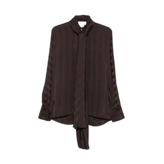 Sportmax Femme, Blouses et Chemises, Brun, Taille: 38 FR Chemises