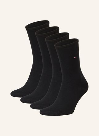 Tommy Hilfiger 4er-Pack Socken schwarz
