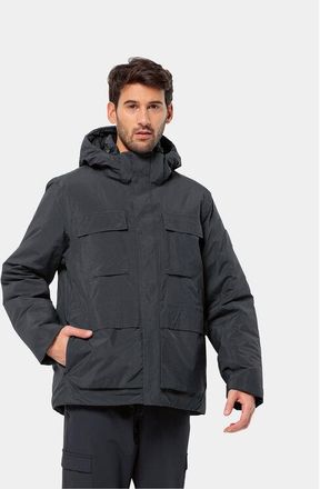Jack Wolfskin Winterjacke Textor Utility Jkt 1116101 Schwarz Regular Fit