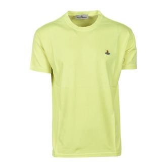Vivienne Westwood Baumwoll-T-Shirt mit einzigartigem Design - - Tops - Herren - Gelb - 2XS
