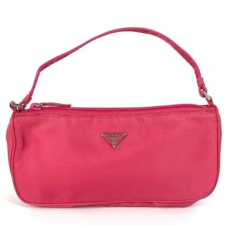 Prada Pre-owned Nylon sacs-prada - Femme - Pre-owned - Rose - Taille: ONE Size