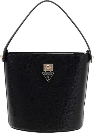 Guess Femme, Sacs, Noir, Taille: ONE Size Patsie Bucket Bag