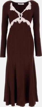 Self Portrait Kleid Aus Strickware