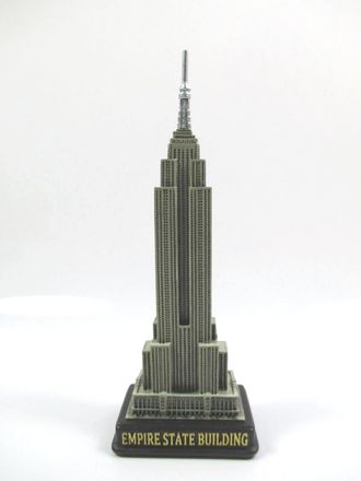 Generic Empire State Building New York Poly Modell 16 cm Souvenir Amerika