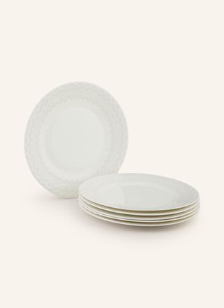 Missoni Missoni Home 6er-Set Speiseteller Zig Zag weiss