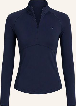 Wilson Langarmshirt Baseline Half-Zip blau