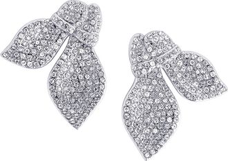 Classyandfabulous Jewelry Ohrringe Crystal Leaf