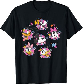 Disney Mickey & Friends Spring Easter Friendly Flower Faces T-Shirt