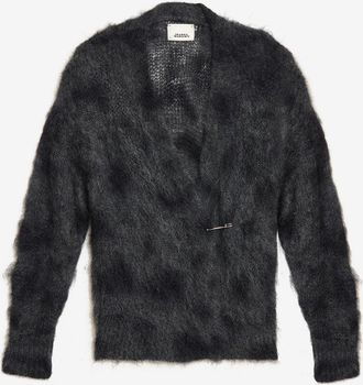 Isabel Marant Cardigan Mylene - Femme - Anthracite - Taille 42 - Isabel Marant - cadeau de no&euml;l femme