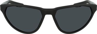 Nike Maverick Fierce Katzenauge-Sonnenbrille f&uuml;r Herren/Damen Unisex (Matt Schwarz/Dunkelgrau)