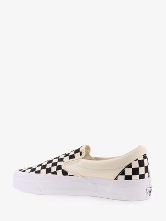 Vans Mens Sneakers Lx Slip-On Reissue 98 White Canvas Trainers