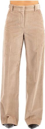 Weekend Femme, Pantalons, Beige, Taille: 36 FR Tania Pantalons