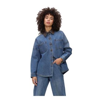 Arma Ligia Jeansjacke - - Blouses & Shirts - Damen - Blau - XS