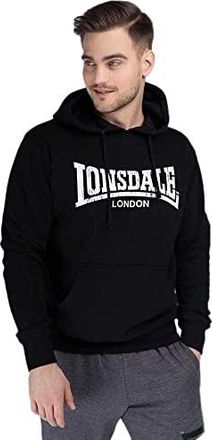 Lonsdale London Wolterton Homme Sweat-Shirt à Capuche Noir XXL